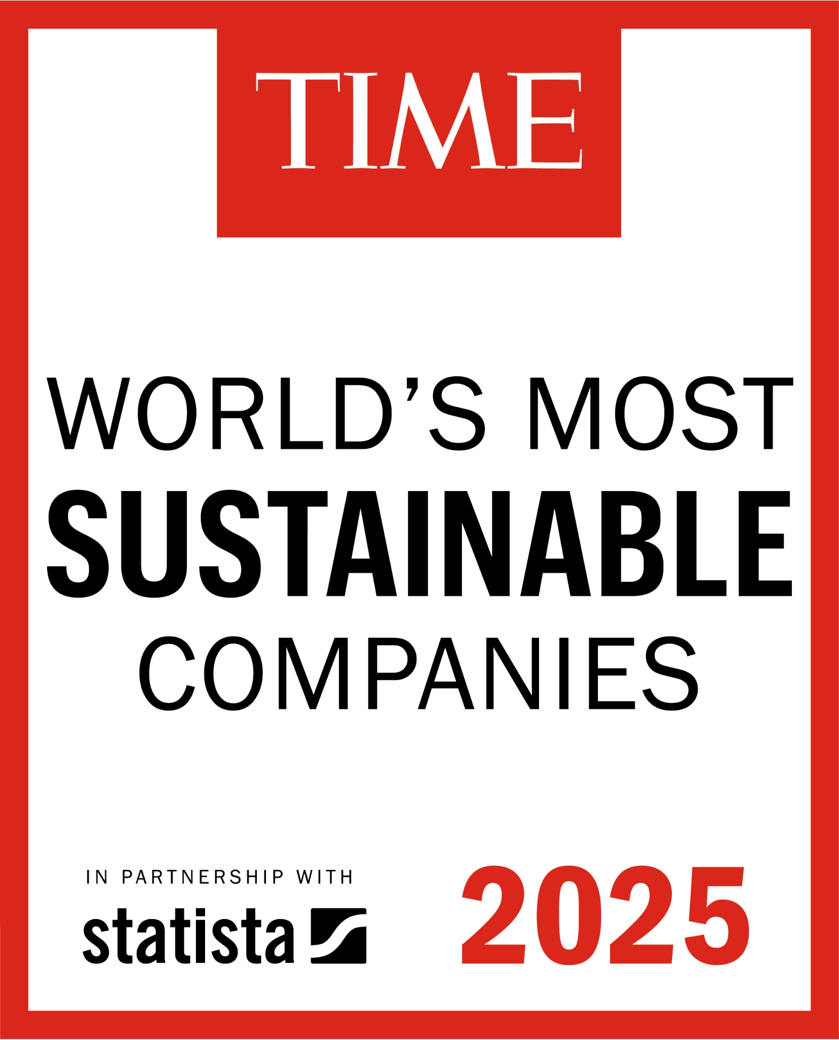 Globe on TIME’s Most Sustainable Companies 2025 List